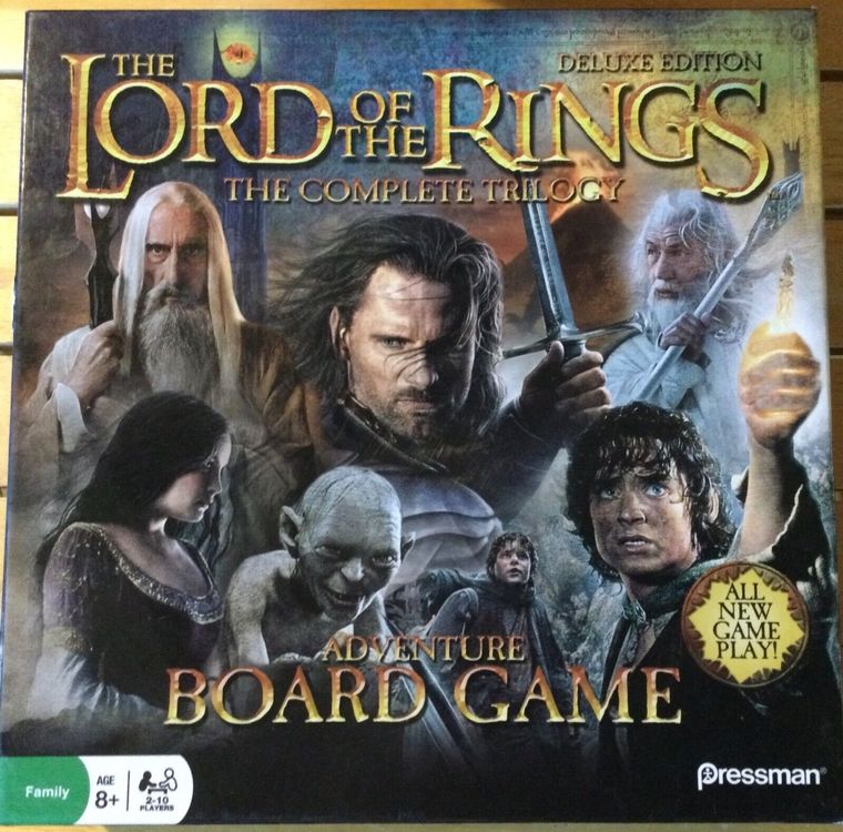 Lord of the Rings - Trilogy / Board Game / Deluxe Edition (Neu und ...