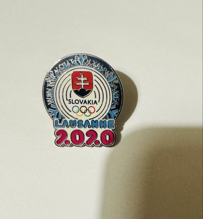 Slovakia Lausanne 2020 Olympics Pin. Cool Collector! | Kaufen auf Ricardo