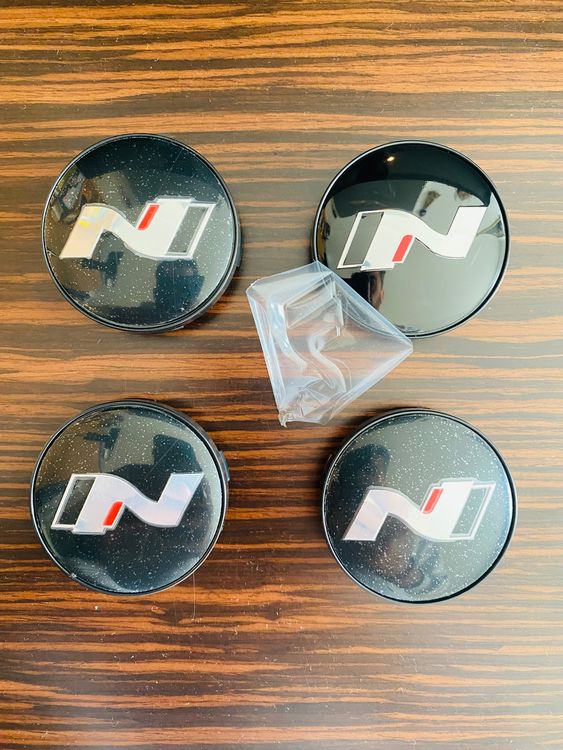 Hyundai N Line 60mm Nabendeckel Radkappen Felgendeckel Neu (Neu und ...