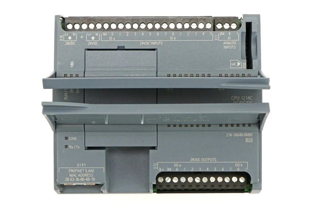 Siemens S7-1200 CPU 1214C DC/DC/DC, 6ES7214-1AG40-0XB0 (Neu und ...