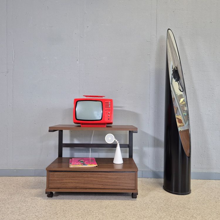 Vintage TV-Möbel Trolley 1980er Rollwagen mit Schublade (Gebraucht) in ...