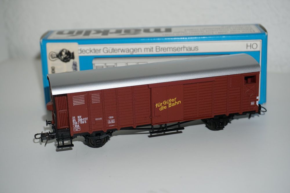 Märklin 4698 - SBB gedeckter Güterwagen H0/DC (Defekt) in für CHF 1 ...