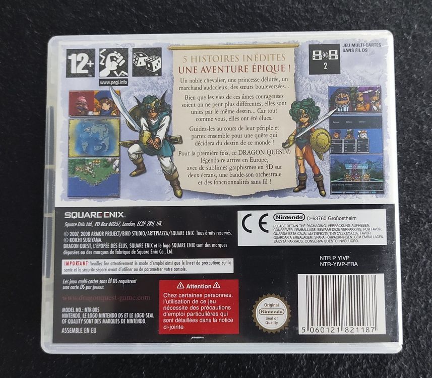DRAGON QUEST IV / 4 - L'épopée des élus (D'occasion) à Yverdon-les ...