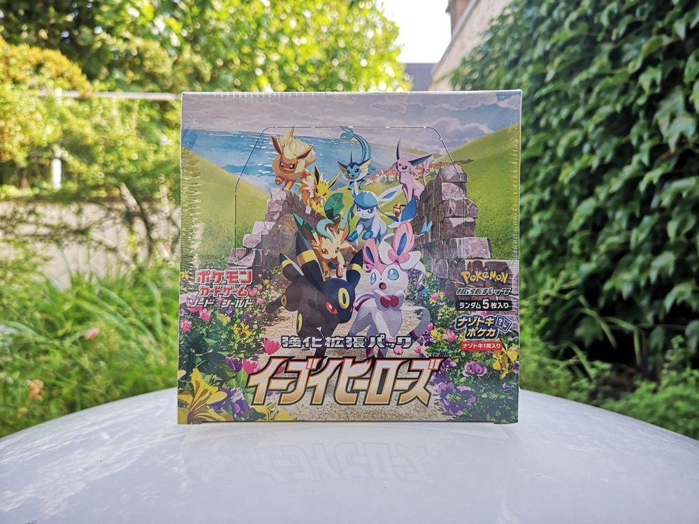 Pokémon S6a Eevee Heroes Display 🇯🇵 (Neu und originalverpackt) in ...