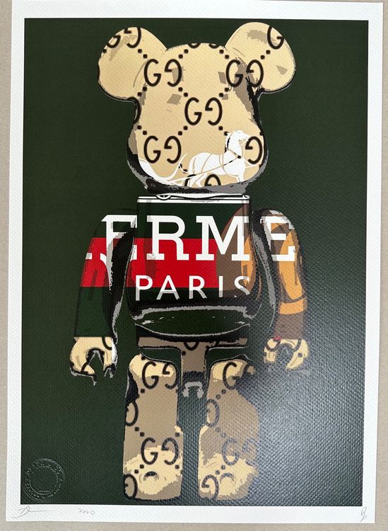 Death: Hermes Gucci Bearbrick, POP ART, signiert (Neu (gemäss ...