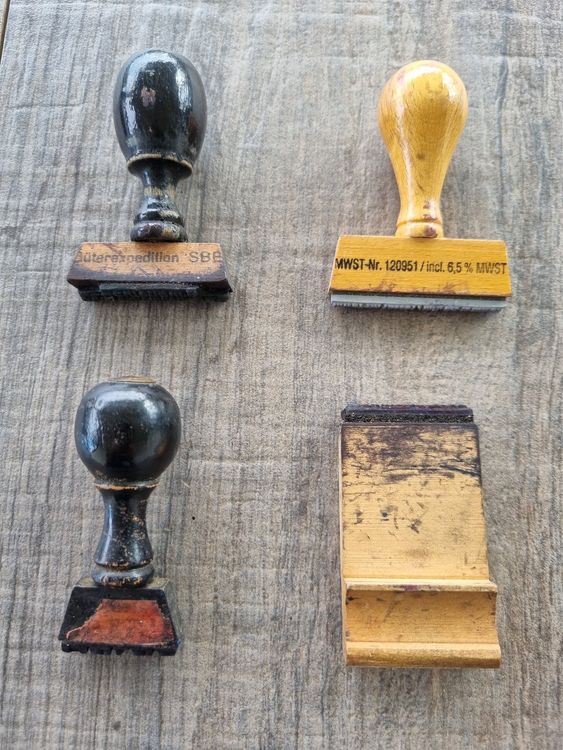 4 alte SBB-Stempel | Kaufen auf Ricardo