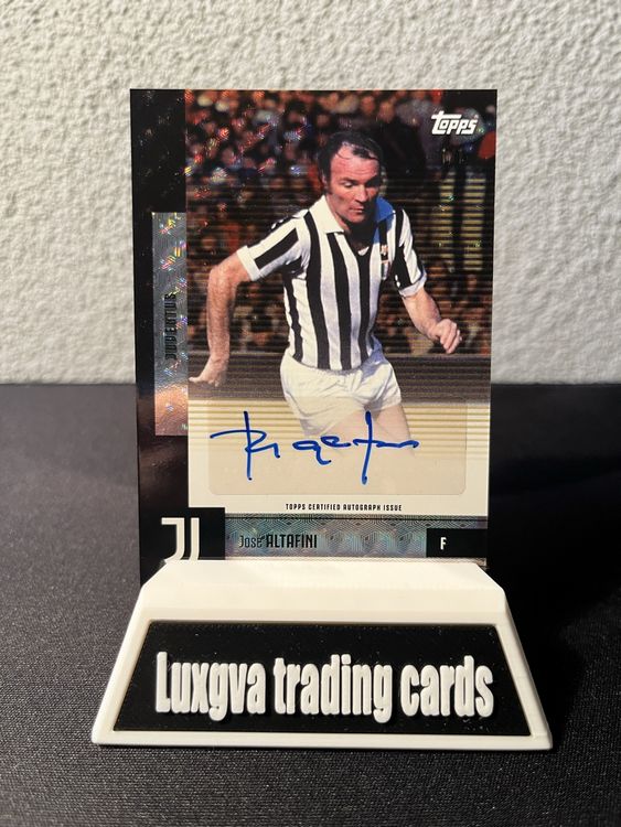 Jose Altafini Auto 1/1 Team Set Juventus 2025/26 (Neu (gemäss ...