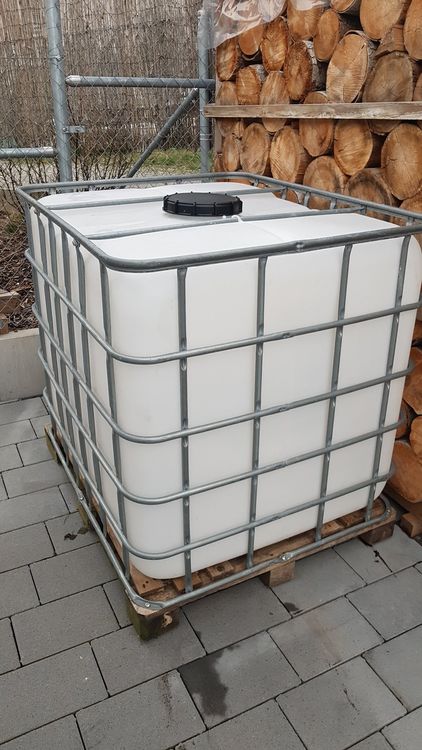Wassertank, Regenwassertank 1000l / IBC 1000l (Gebraucht) in für CHF 63 ...