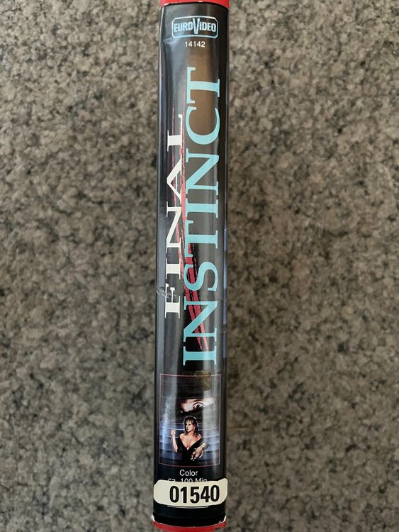 Final Instinct VHS Kassette von Eurovideo Sharon Stone | Kaufen auf Ricardo