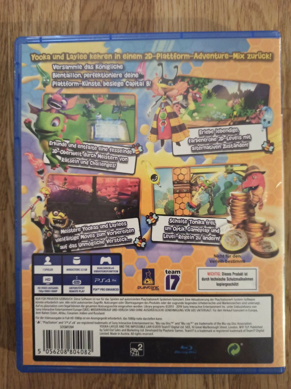 Yooka-Laylee and the Impossible Lair PS4 / PS5 (Gebraucht) in ...