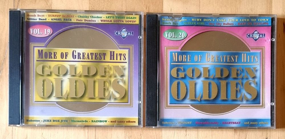 CD-Sammlung Golden Oldies Vol. 19 bis Vol. 20 (2 CDs) (Gebraucht) in ...
