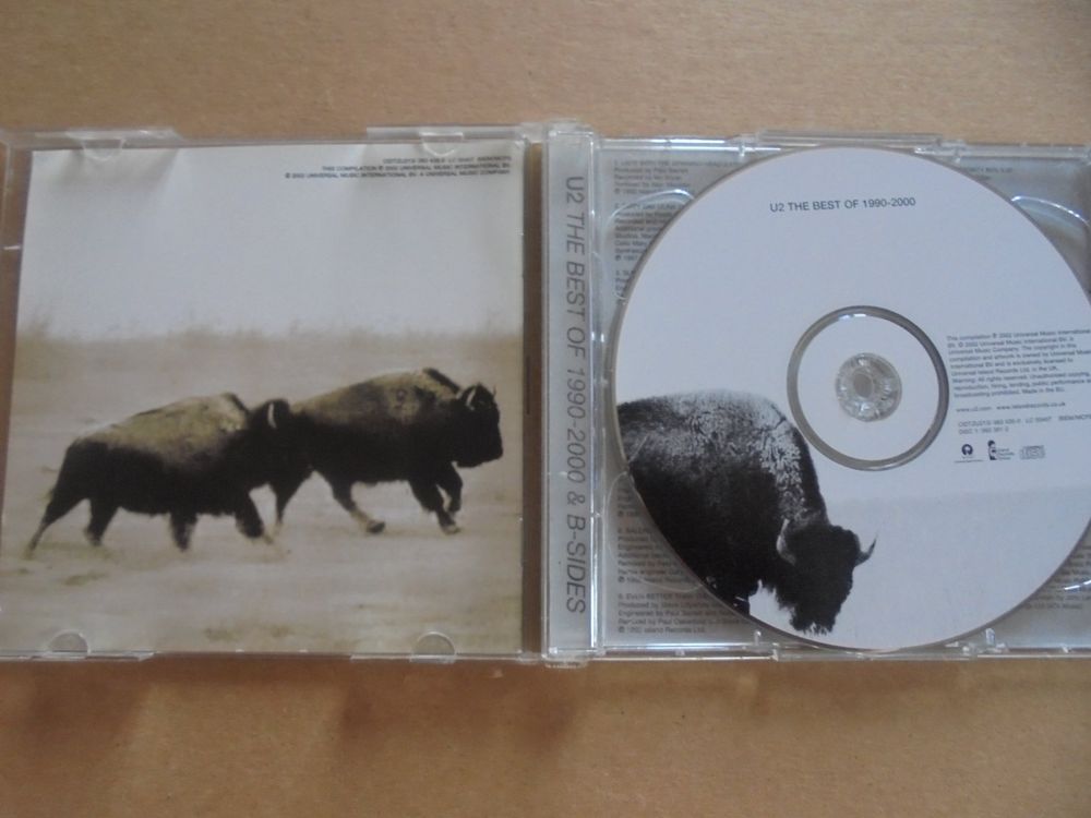 U2 " The best of 1990-2000 & B-sides " 2 x CD | Kaufen auf Ricardo