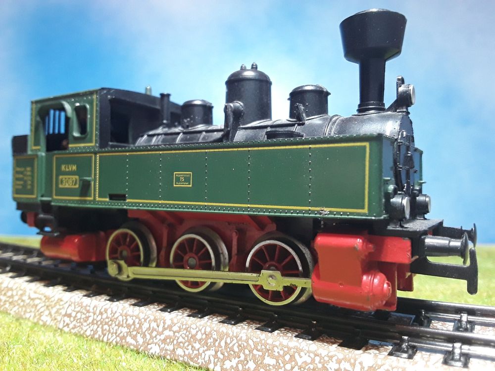 Märklin 3087 _ Dampf Lokomotive __ Länderbahn KLVM _ Spur H0 (Gebraucht ...