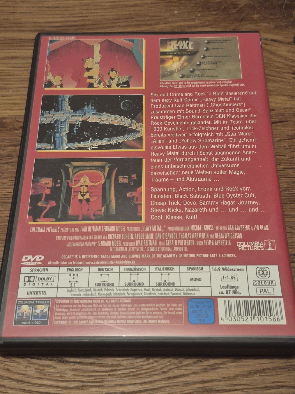 Heavy Metal - Sex and Crime and Rock n Roll (DVD) Kultfilm (Gebraucht ...