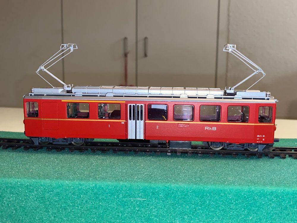 Bemo RhB ABe 4/4 46 Bernina Triebwagen H0m Analog (Neu (gemäss ...