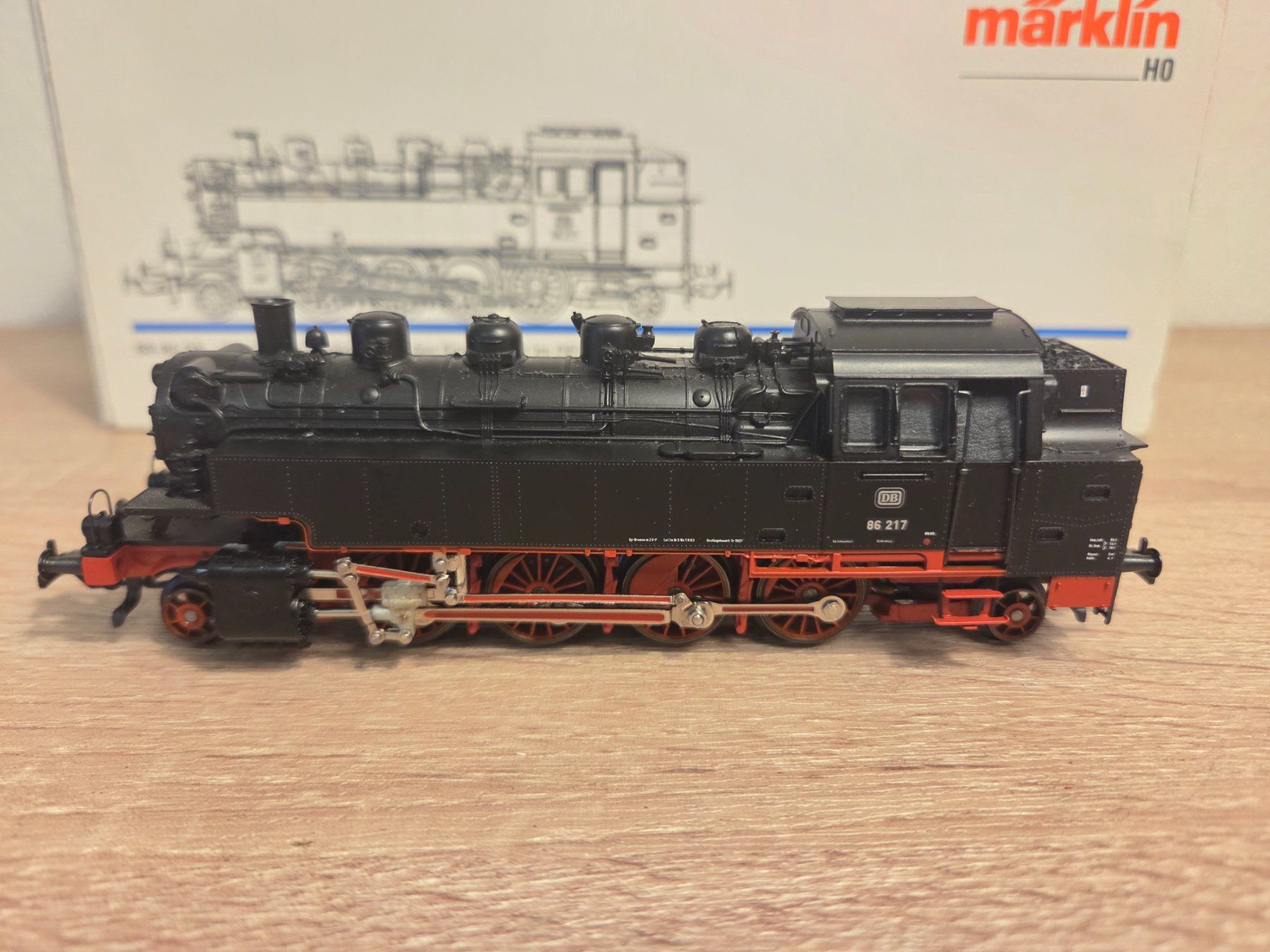 Märklin 33961 Dampflok BR 86 DB Digital H0 (Neuf avec emballage d ...