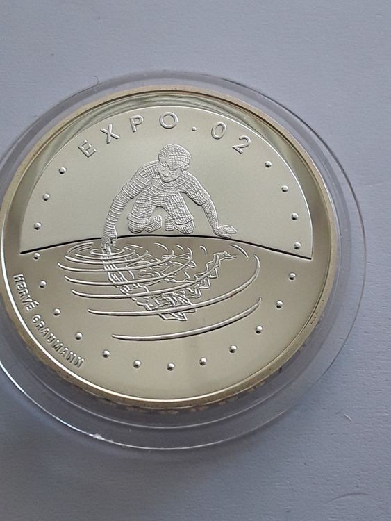 20 Fr. Gedenkmünze 2002 Expo 02 PP (Gebraucht) in Bazenheid für CHF 30 – mit Lieferung auf ...