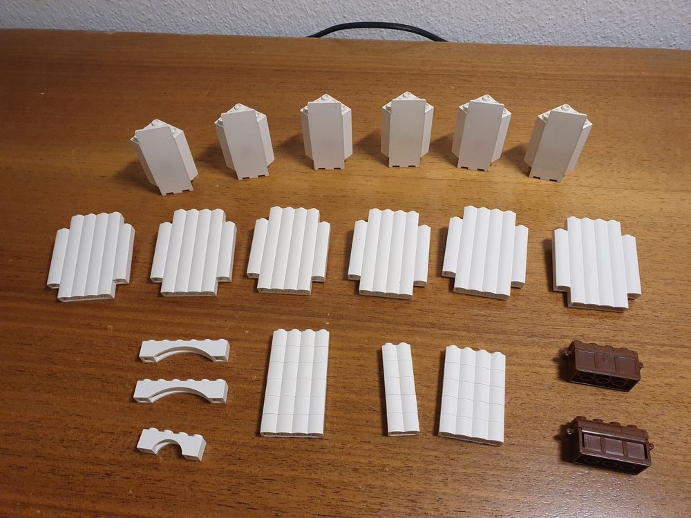 Lego Burg Panels Weiss Piraten Blauröcke (Gebraucht) in Bern für CHF 10 ...