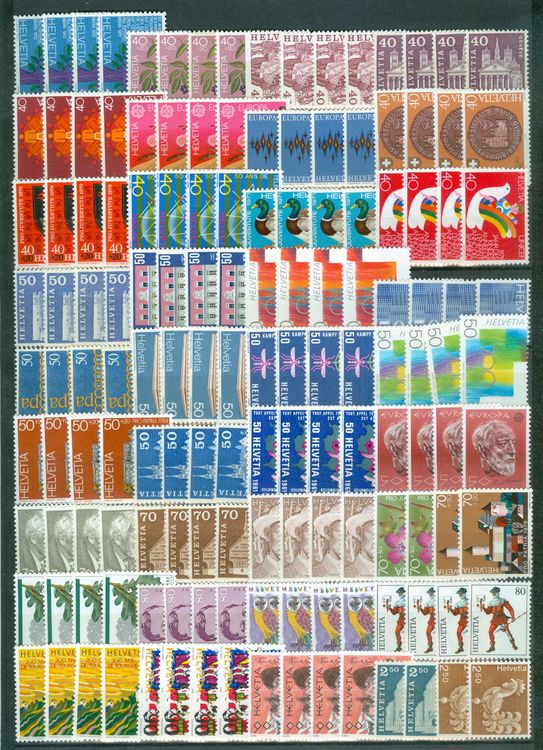 ab 1960 Schweiz Frankaturware (Gebraucht) in Zürich für CHF 62 – mit Lieferung auf Ricardo kaufen