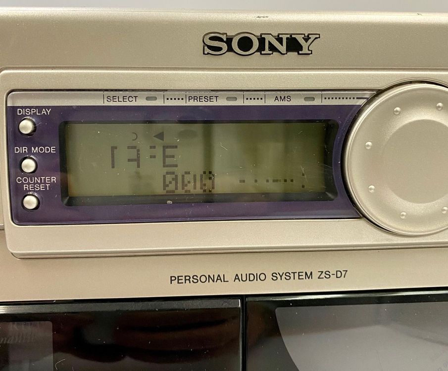 Retro Radio Musikcenter Sony ZS-D7 (Gebraucht) in Reigoldswil für CHF ...
