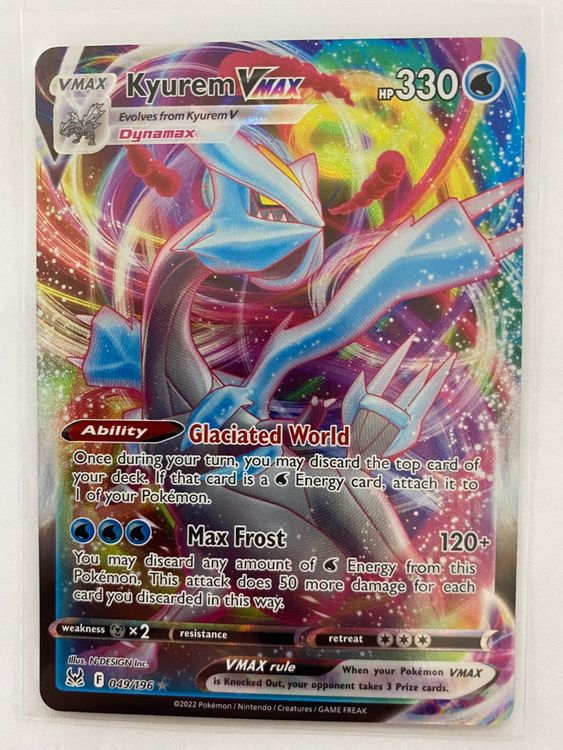 Pokemon Kyurem VMax 049/196 Lost Origin EN | Kaufen auf Ricardo