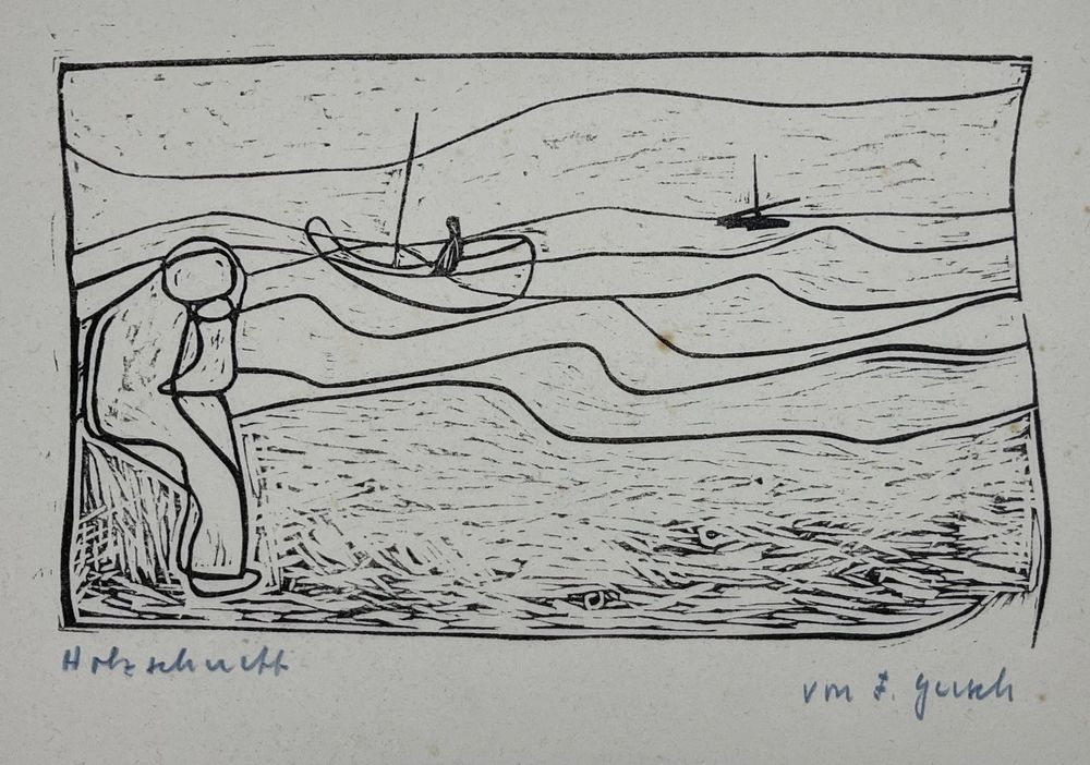 Franz Gertsch Holzschnitt Handsigniert | Kaufen auf Ricardo