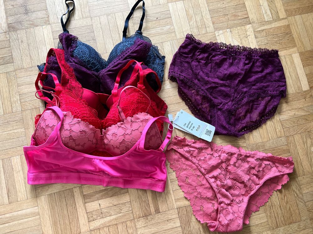 Hunkemöller & H&M & Tezenis lingerie Unterwäsche Set gr 85B (Gebraucht) in Effretikon für CHF 40 ...
