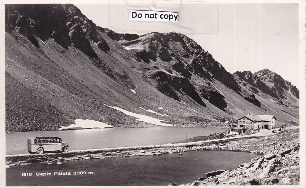 Flüela-Hospiz GR 2'389 m. - POSTAUTO (Gebraucht) in Niedergesteln für CHF 4.8 – mit Lieferung ...