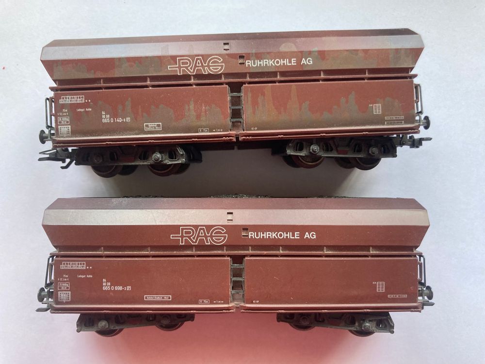 Märklin Selbstentladewagen „Ruhrkohle“ Artikel 4824 (Gebraucht) in für ...