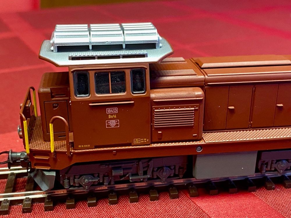 Diesellok SBB Bm 4/4 18413, H0 GS digital, Rivarossi HR2040 (Gebraucht) in Steinhausen für CHF ...