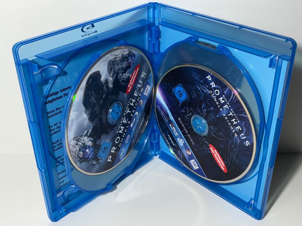 Prometheus - Dunkle Zeichen Blu Ray 3D (Gebraucht) in Wilderswil für ...