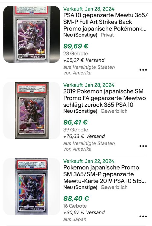 Pokemon Armored Mewtwo Black Star Holo | Kaufen auf Ricardo
