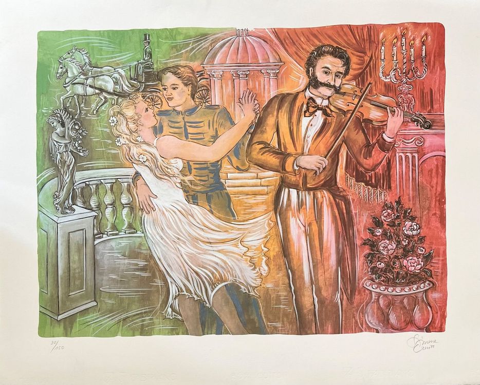 SIMONE ERNI LITHOGRAPHIE SIGNIERT NUMMERIERT | Kaufen auf Ricardo