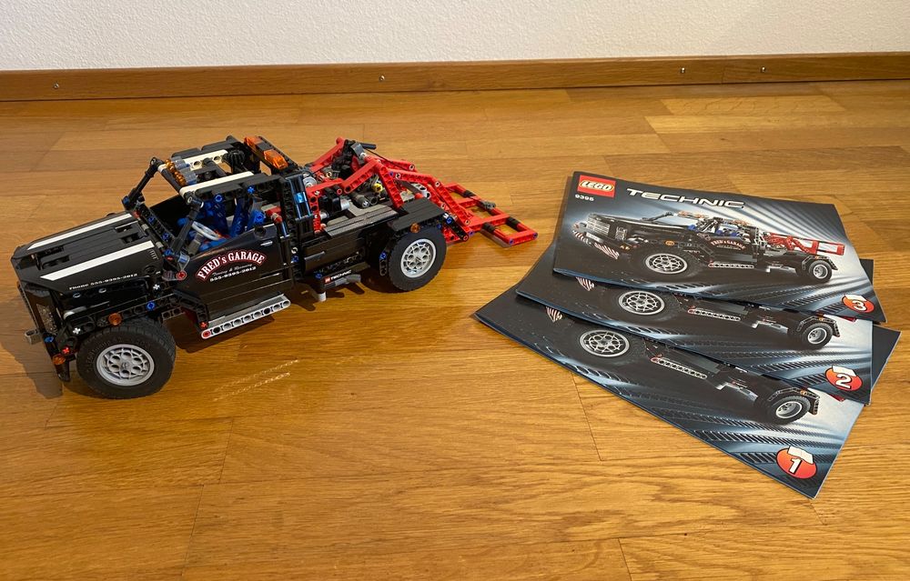 LEGO Technic 9395 Abschleppwagen Pick-Up Tow Truck kpl. (Gebraucht) in ...