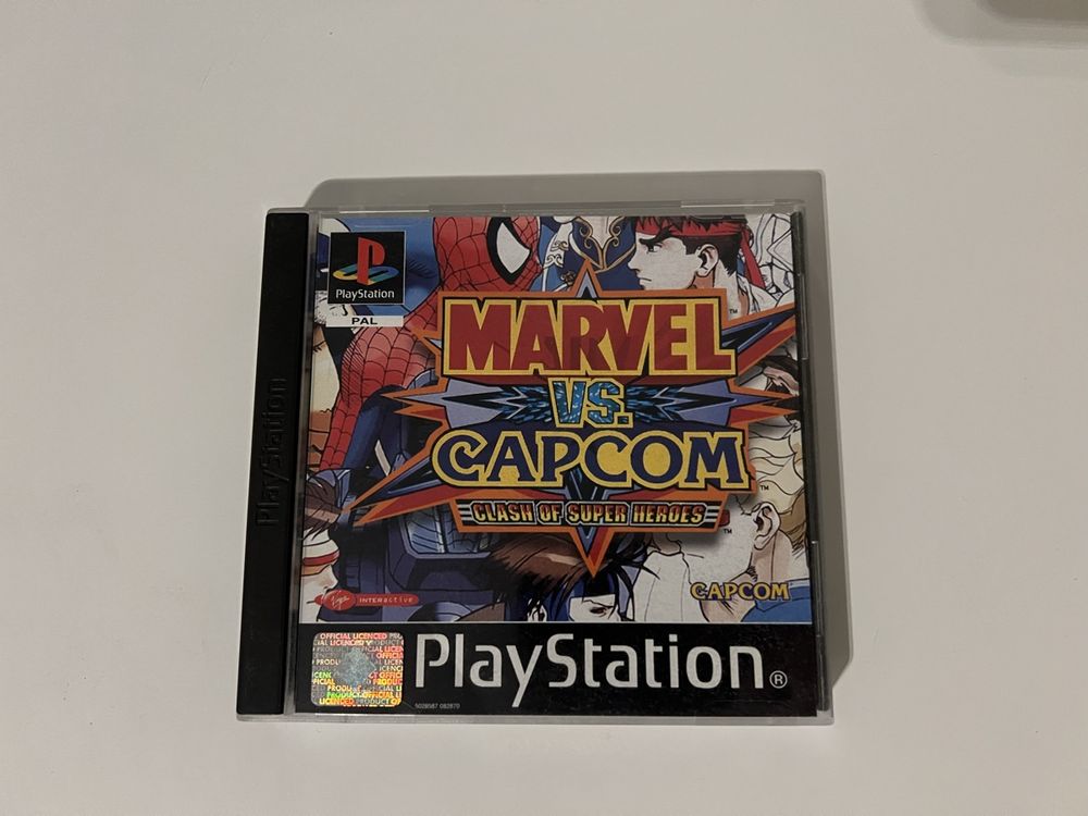 Marvel vs Capcom PS1 - Clash of Super Heroes, komplett! (Gebraucht) in ...