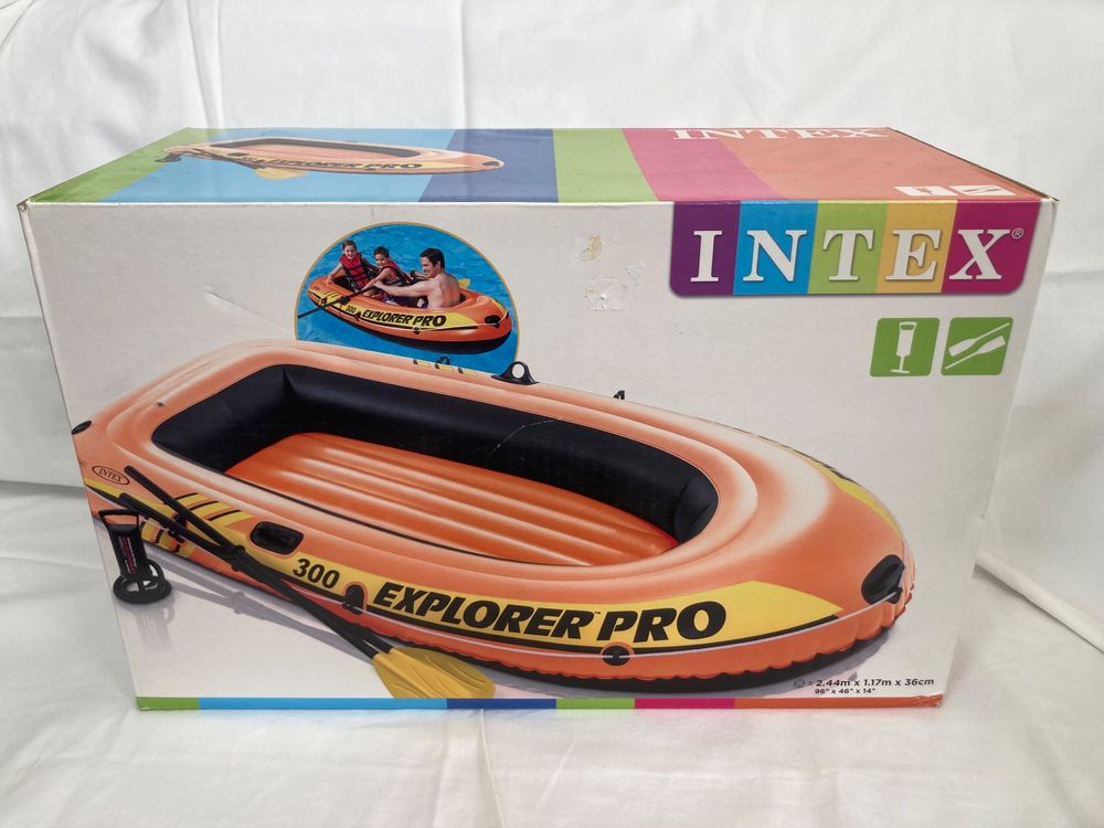 INTEX Explorer Pro 300 Schlauchboot , ca. 2,44x1,17x36 cm (Neu und ...