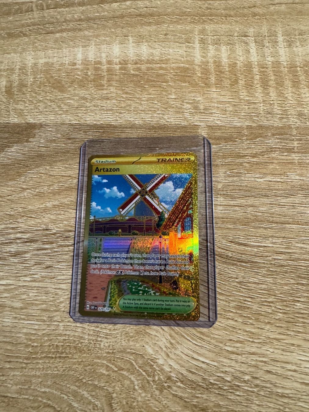 Pokémon Gold Artazon Full Art OBF 229/197 EN (Neu (gemäss Beschreibung ...