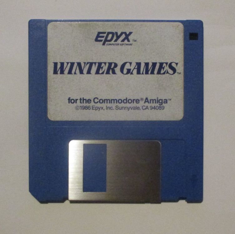 Commodore Amiga Spiel: Winter Games | Kaufen auf Ricardo