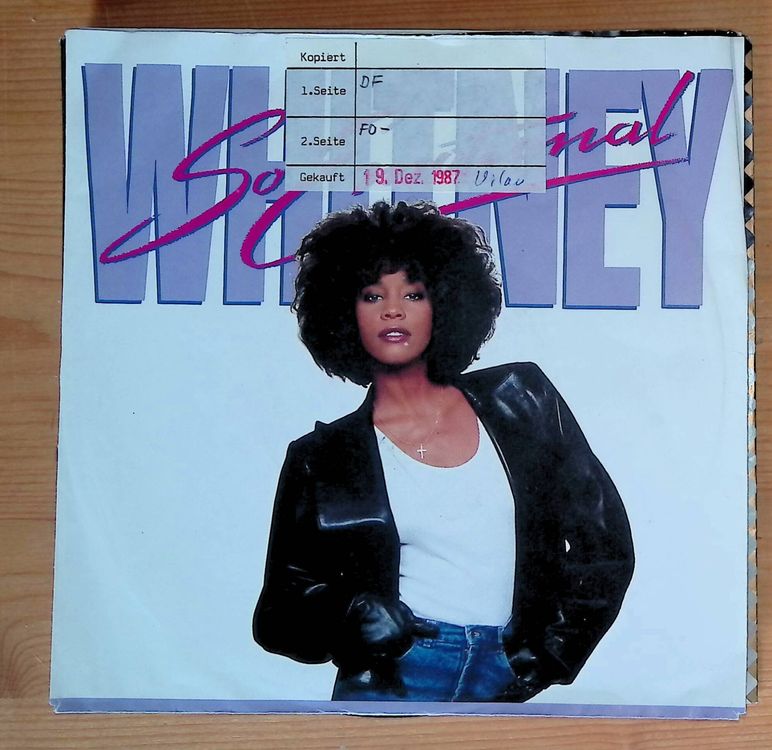 Whitney Houston - So Emotional Single 7 | Kaufen auf Ricardo