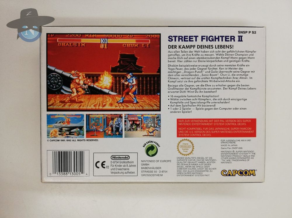 Street Fighter II - 2 / Super Nintendo SNES (Gebraucht) in St. Gallen für CHF 69.9 – mit ...