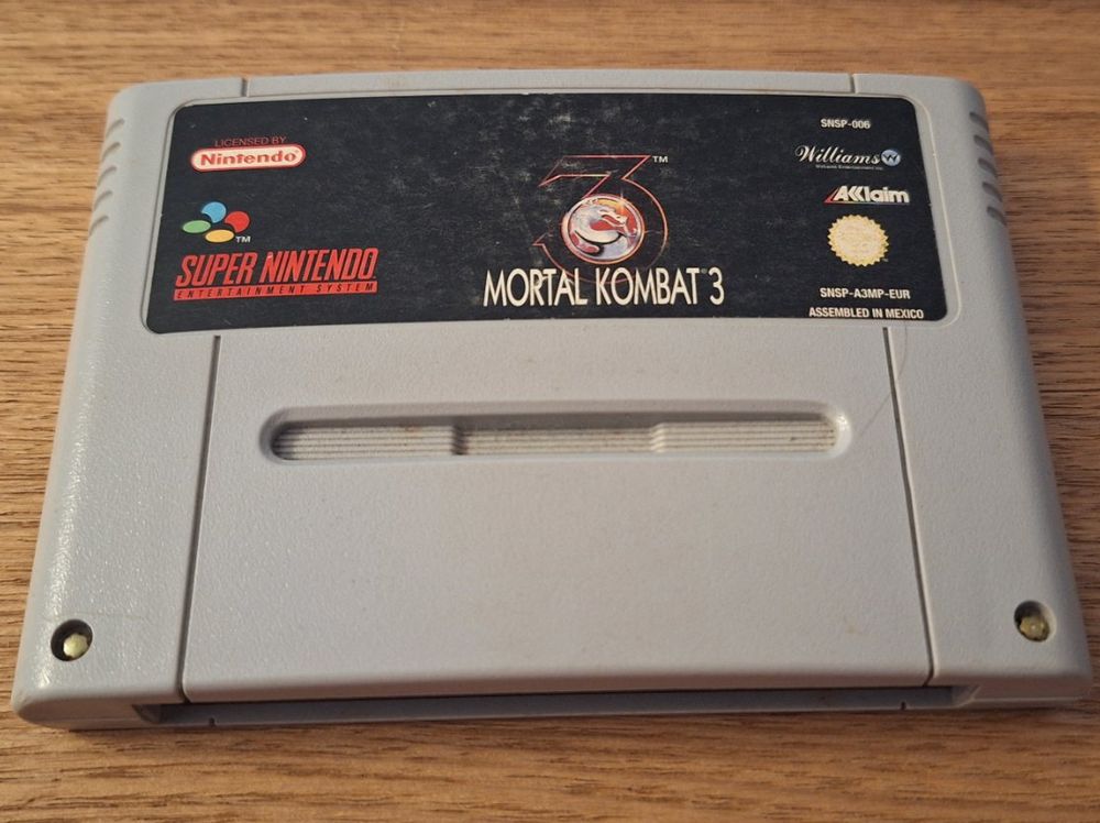Mortal Kombat 3 - SNES Super Nintendo (Gebraucht) in Naters für CHF 20 ...