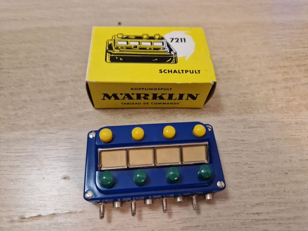 Märklin 7211 Schaltpult | Kaufen auf Ricardo