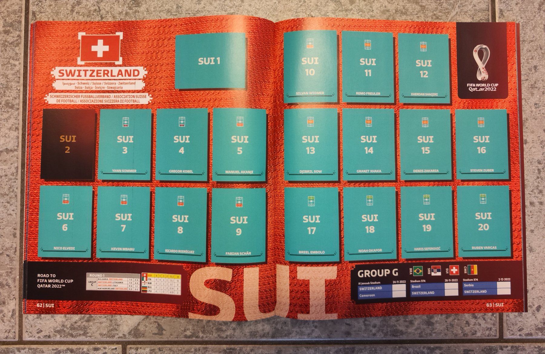 Leeres Sticker Album Fifa World Cup Qatar 2022 / Panini (Neuf (Voir ...