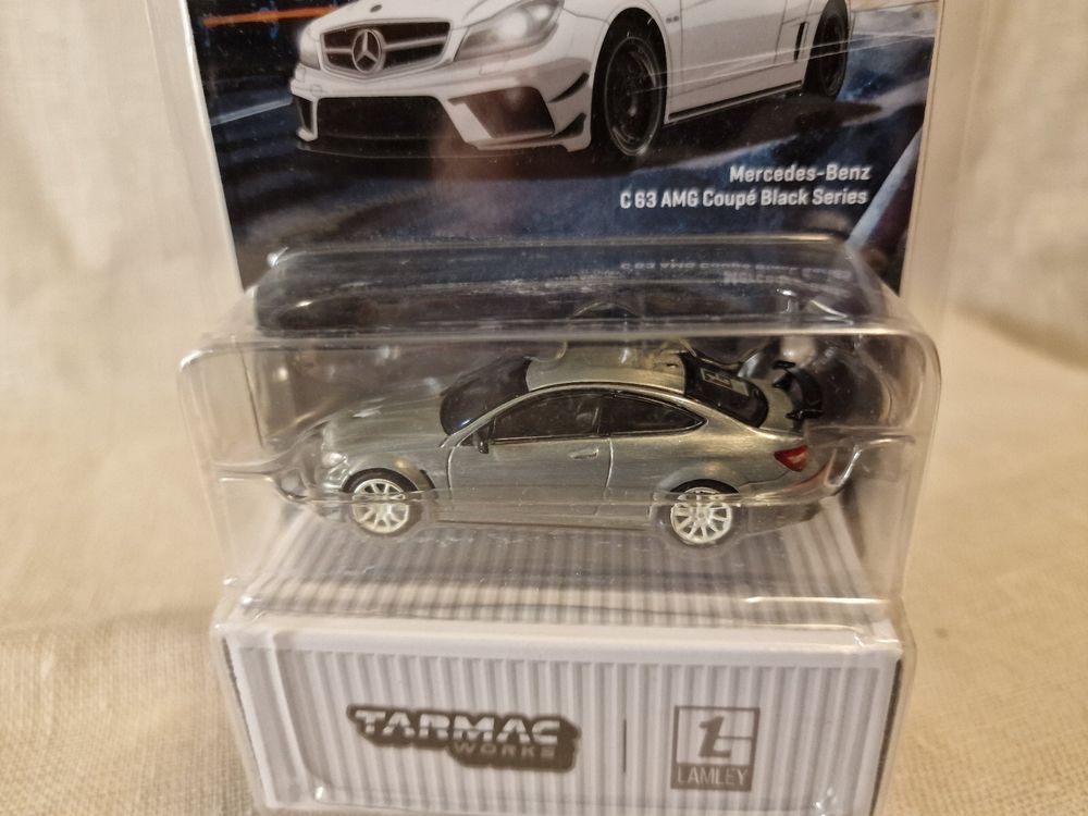 1/64 Tarmac Works Mercedes-Benz C63 AMG Black Series CHASE | Kaufen auf ...