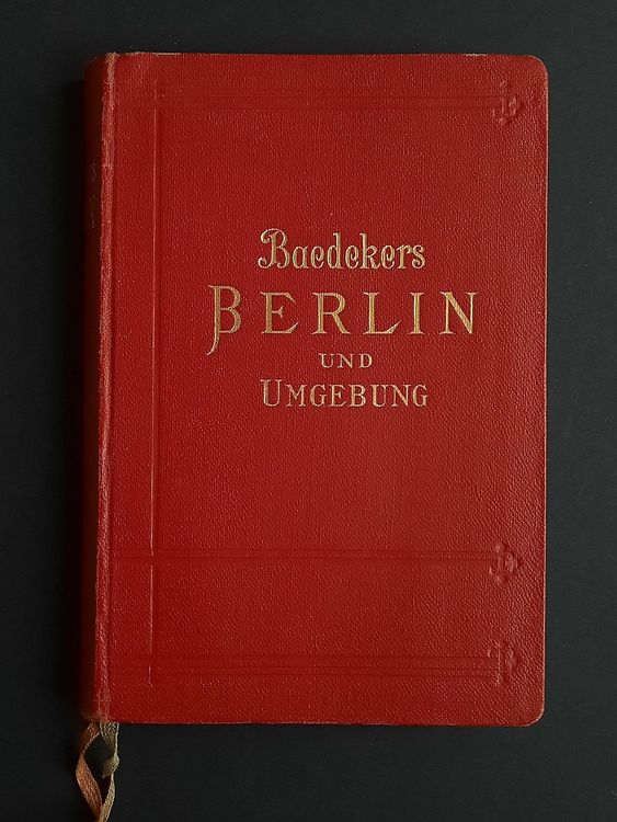 Original Baedeker Berlin und Umgebung (Gebraucht) in Geroldswil für CHF ...