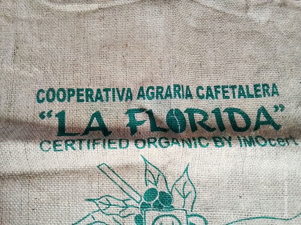 Jutesack - La Florida Cafe Peru - Sac de jute café Pérou (Gebraucht) in ...