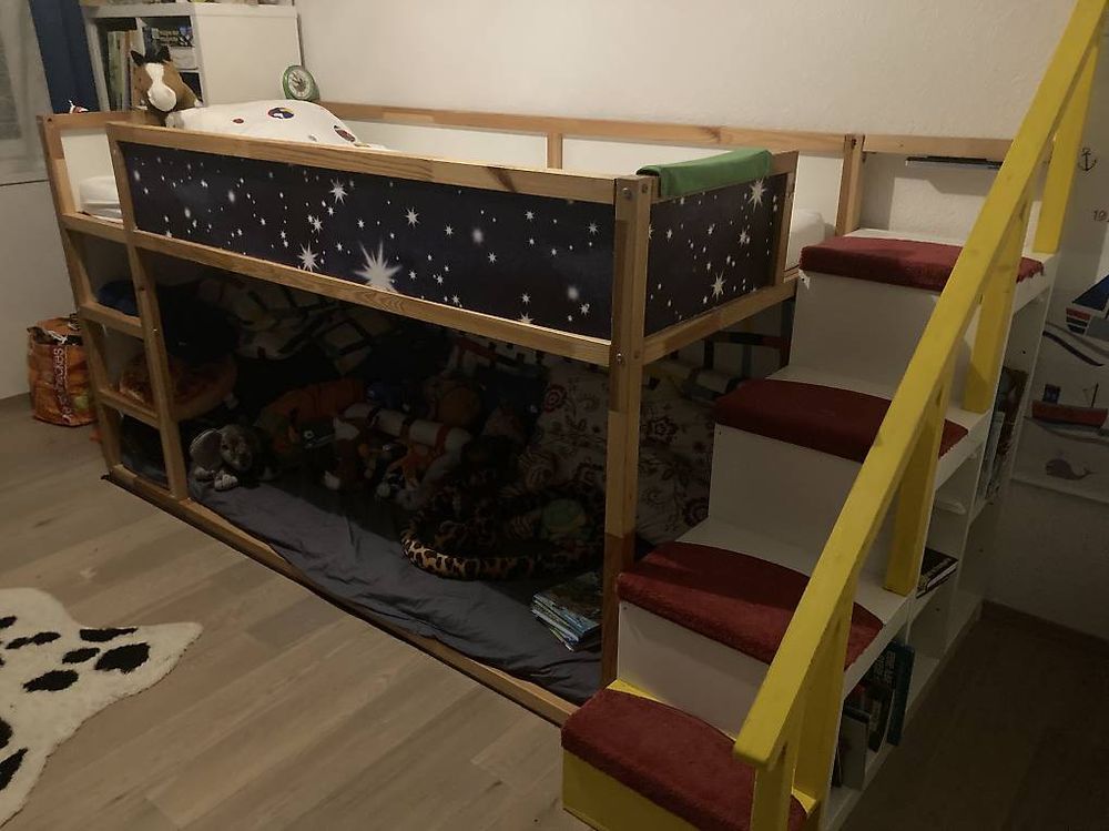Hochbett Dachschrage Ikea