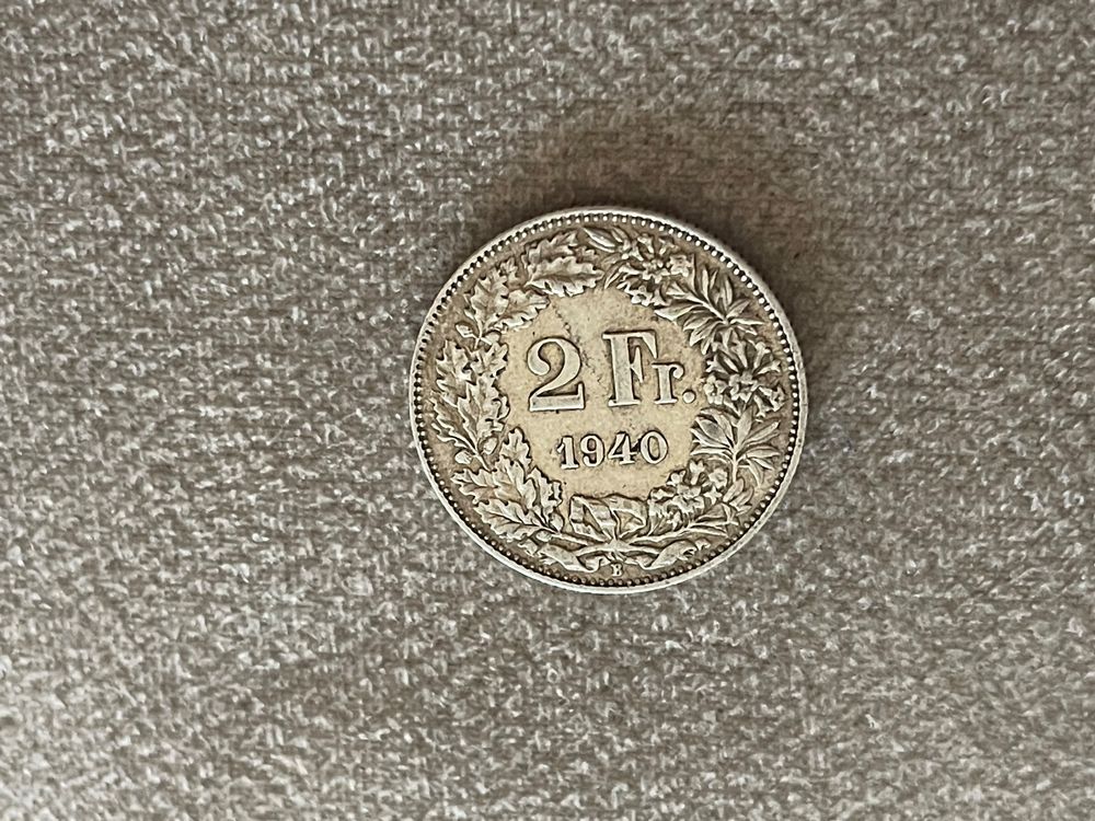 2 Franken 1940 Silber | Kaufen auf Ricardo