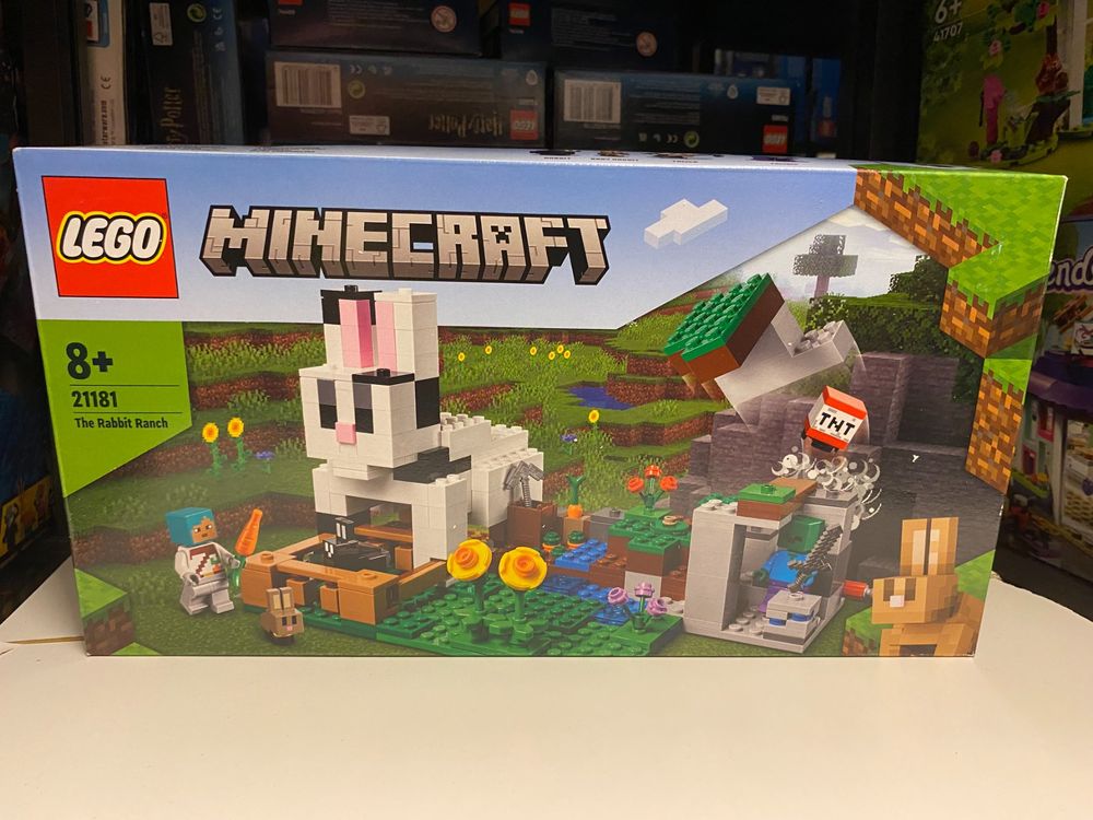 LEGO 21181 Minecraft - Die Kaninchenranch (Neu und originalverpackt) in ...