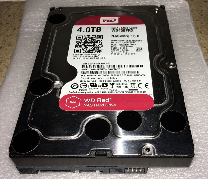 Western Digital WD Red 4.0TB NAS Hard Drive | Kaufen auf Ricardo